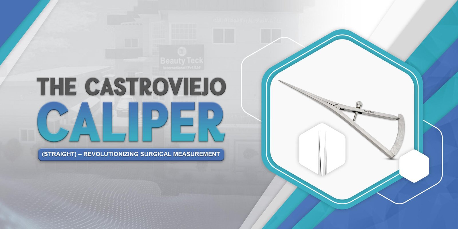 The Castroviejo Caliper (Straight) – Revolutionizing Surgical Measurement.